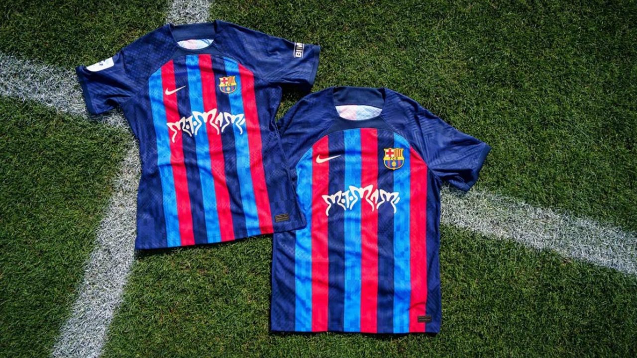 Le Barça dévoile un nouveau maillot Rosalia pour le Clasico