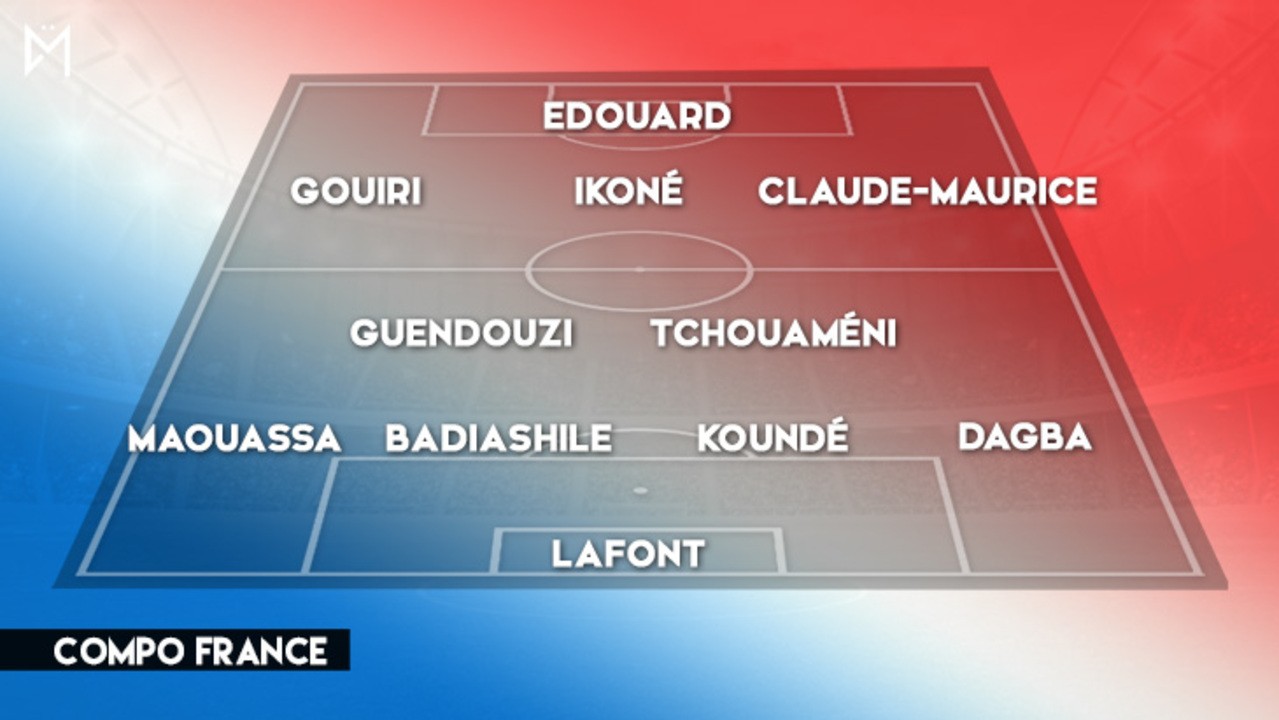 Islande-France : la compo officielle des Bleuets