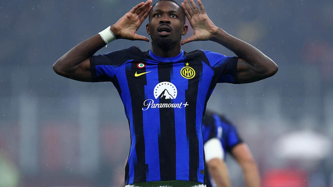 Inter Milan : le très bel hommage de Marcus Thuram à une légende du ...