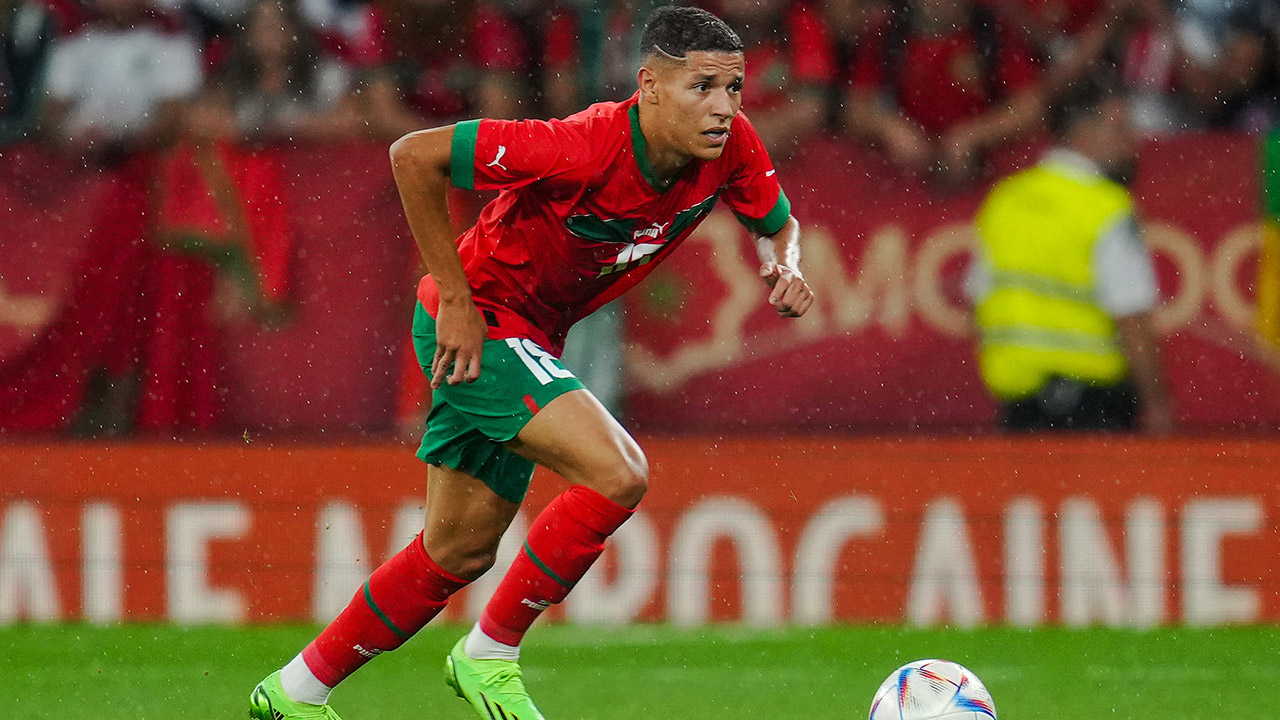 OM : le premier but d'Amine Harit avec le Maroc en vidéo