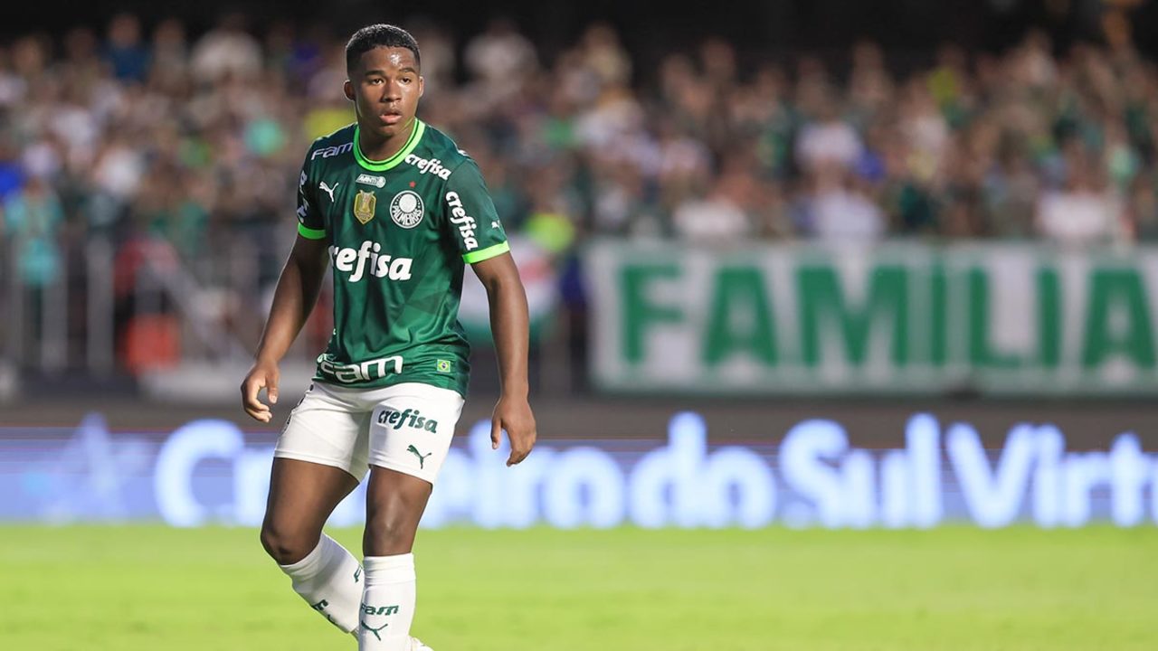 Vidéo : Endrick a failli marquer un but exceptionnel avec Palmeiras
