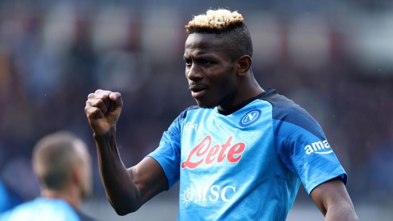 Victor Osimhen forfait pour Milan-Naples