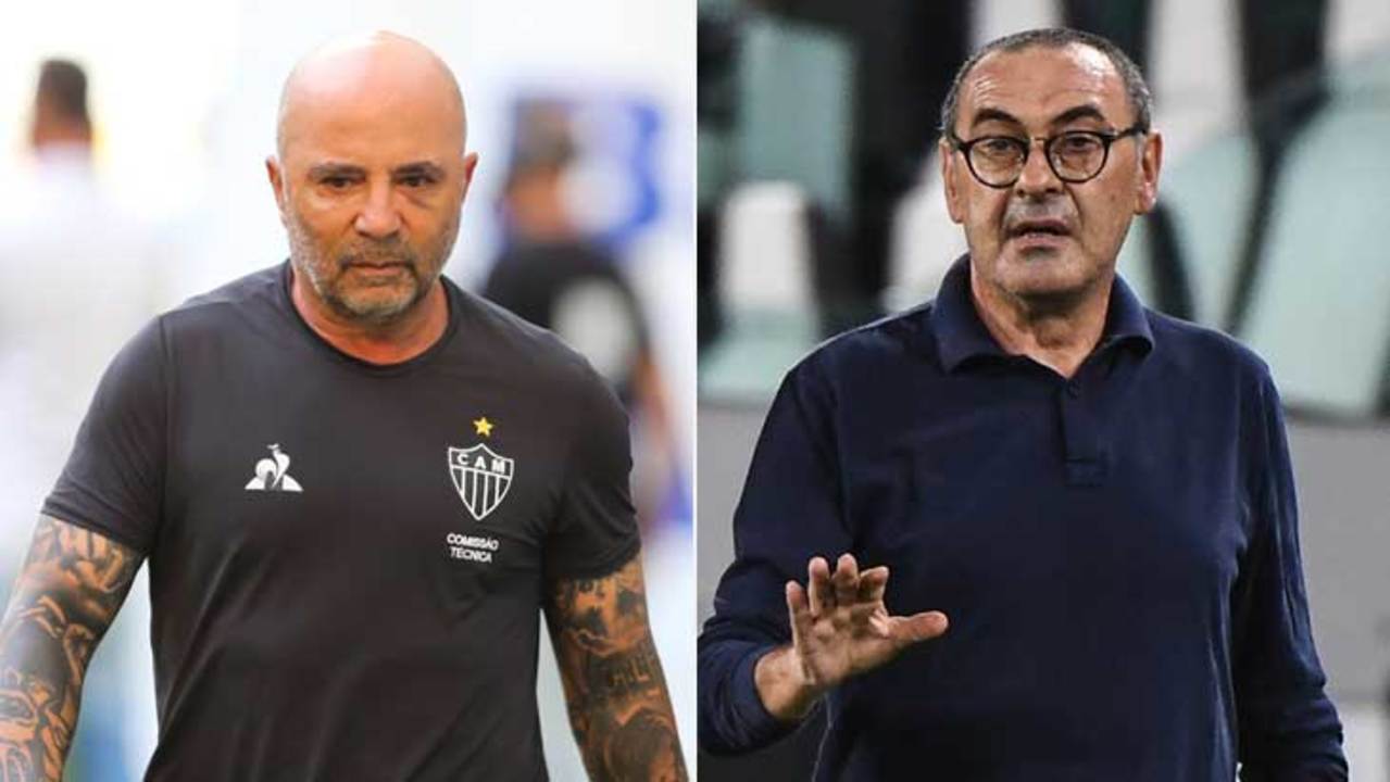 Un duel Sampaoli-Sarri pour le banc de l'OM